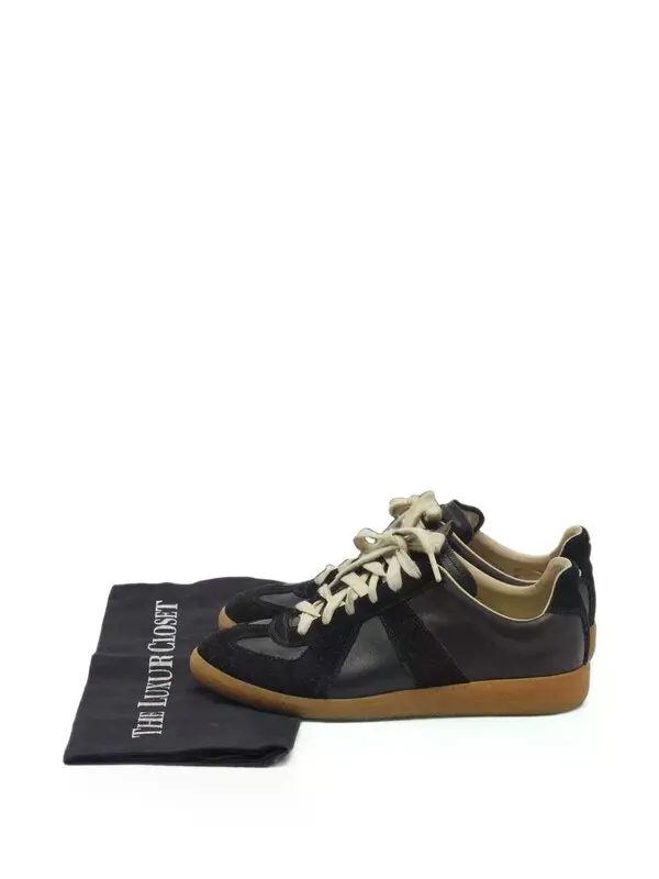 MAISON MARGIELA Replica Suede-panel Sneakers