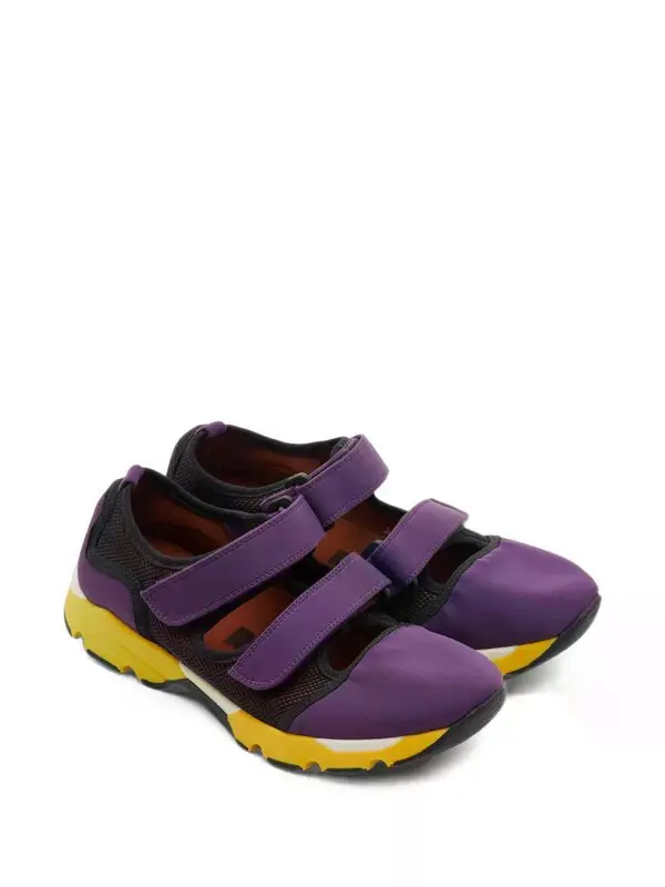 Marni Mesh Touch-strap Sneakers