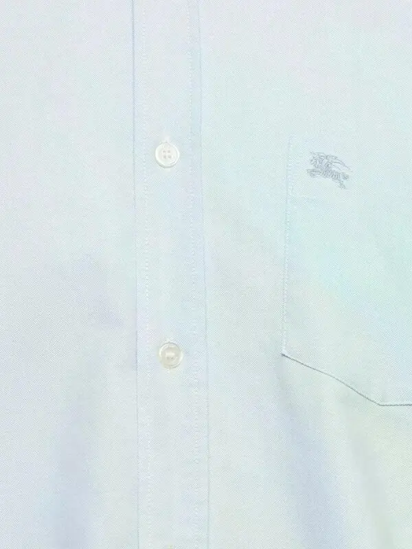 Burberry Logo-embroidered Button-down Shirt