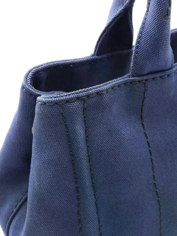 Prada 2010s Canapa Logo-print Tote Bag