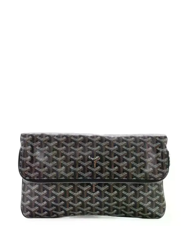 Goyard Saint Marie Coated Canvas Clutch Bag