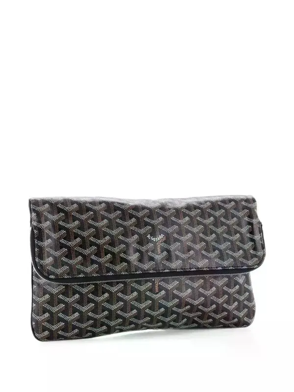 Goyard Saint Marie Coated Canvas Clutch Bag