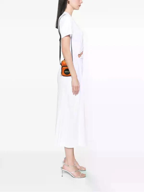 Gucci 2000-2015 Mini Gg Nylon Off The Grid Satchel