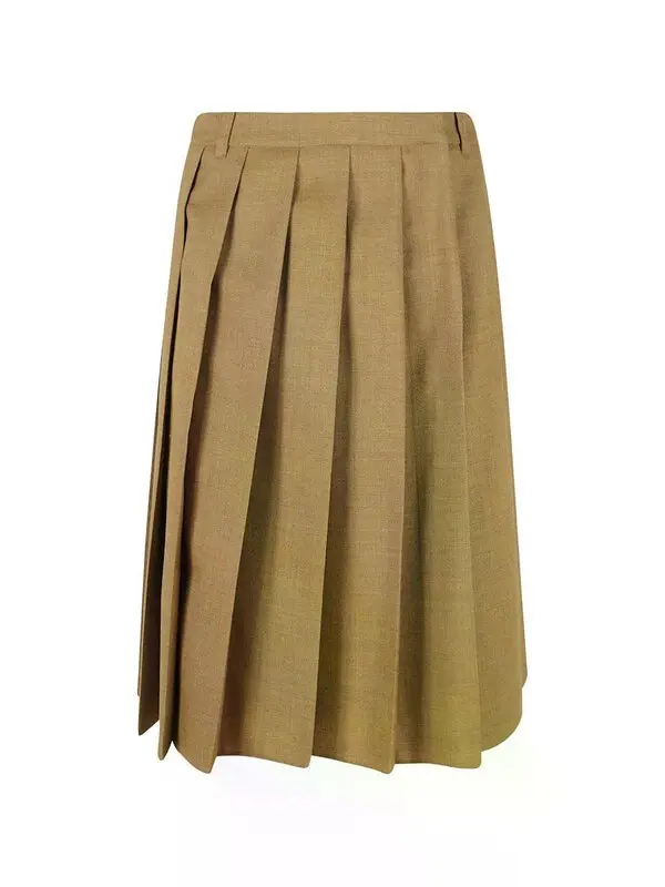 Prada Hopsack Midi-skirt