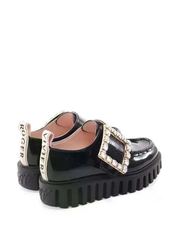 ROGER VIVIER 2000s Viv' Go-thick Strass Loafers