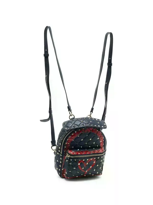 Valentino Garavani Rockstud Spike Quilted Backpack