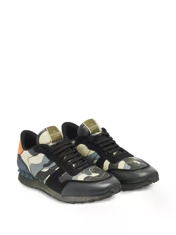 Valentino Garavani Rockrunner Lace-up Sneakers