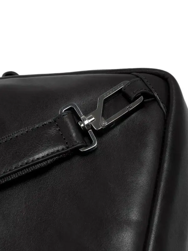 PIQUADRO Logo-plaque Rfid-shielded Ipad® Mini Messenger Bag