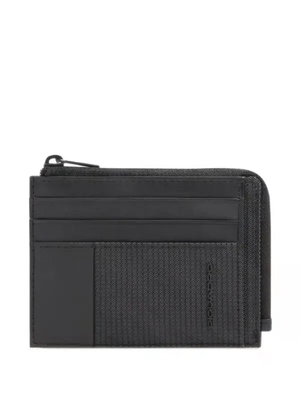 PIQUADRO Logo-print Cardholder
