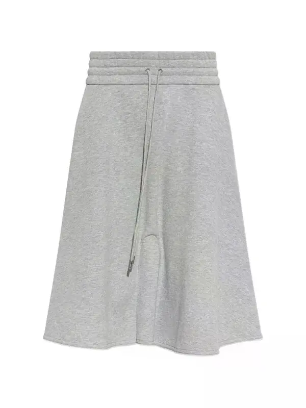 AVAVAV Drawstring Flared Midi Skirt