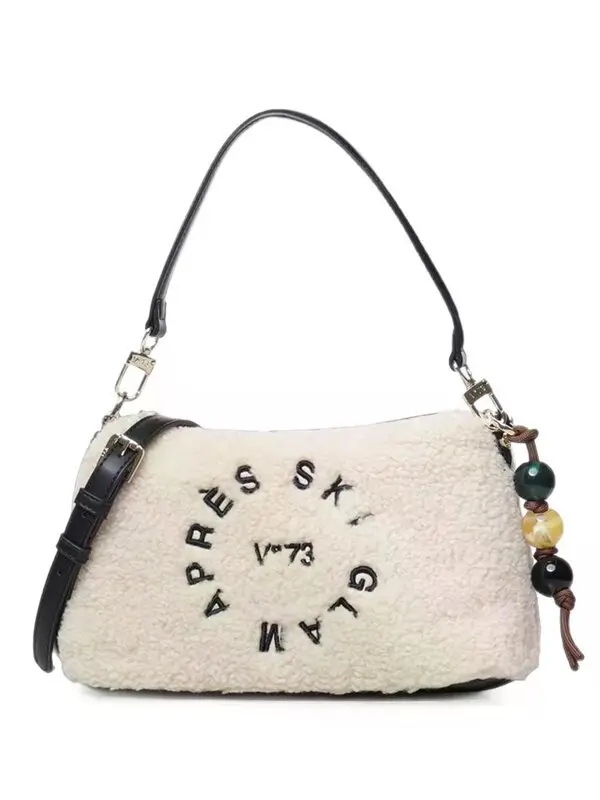 V°73 Embroidered Teddy-effect Tote Bag