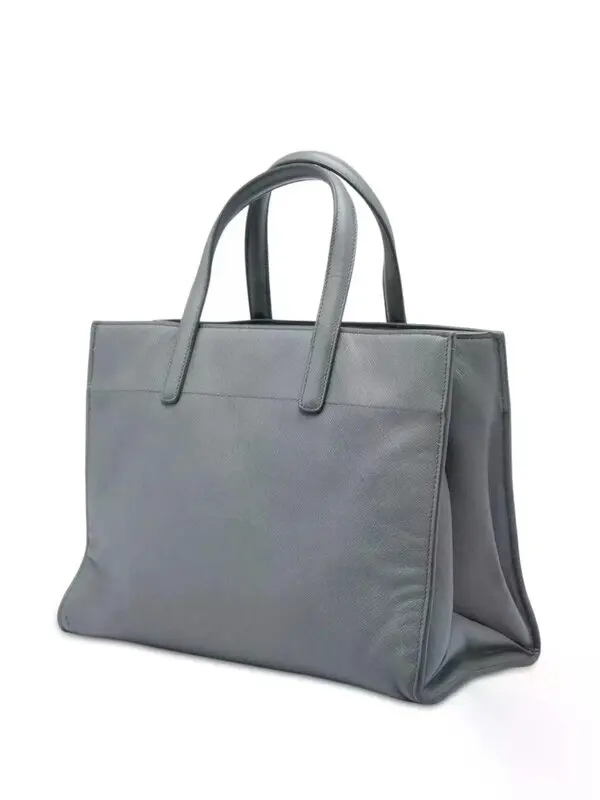 Prada 2010-2026 Saffiano Soft Triple Pocket Tote Satchel