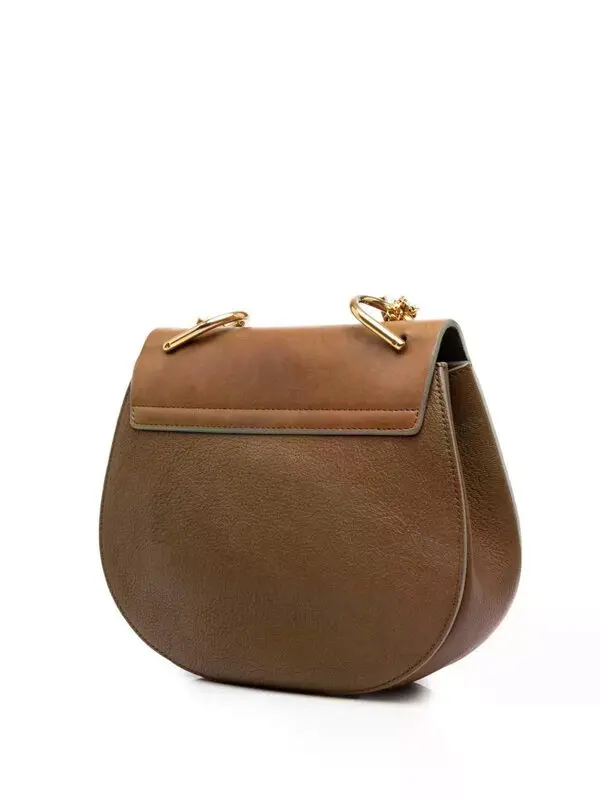 Chloé 2014 Small Smooth And Grained Calfskin Drew Crossbody Bag