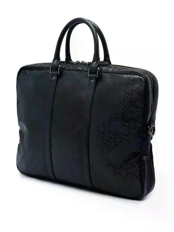 Gucci 2016-2026 Gg Imprime Business Bag