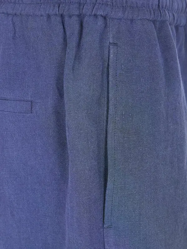 Emporio Armani Linen Bermuda Shorts