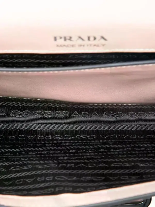 Prada 2013-2026 City Calf Plex Ribbon Crossbody Bag