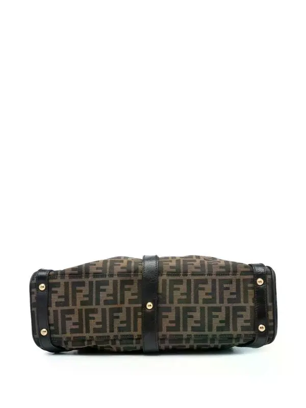 Fendi 2000-2010 Medium Zucca Canvas Magic Handbag