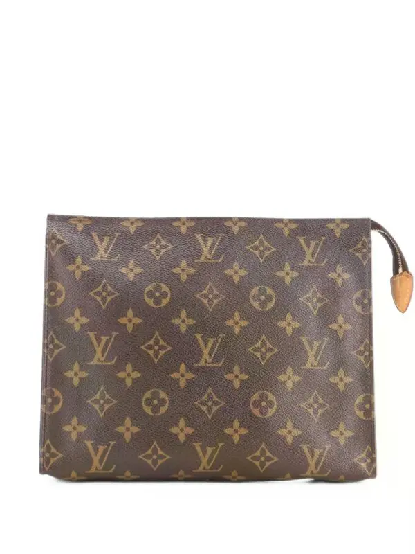 LOUIS VUITTON Toiletry Pouch Monogram Canvas 26 Clutch Bag