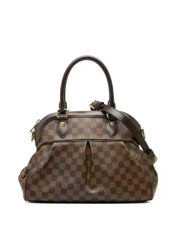 LOUIS VUITTON 2011 Damier Ebene Trevi Pm Satchel