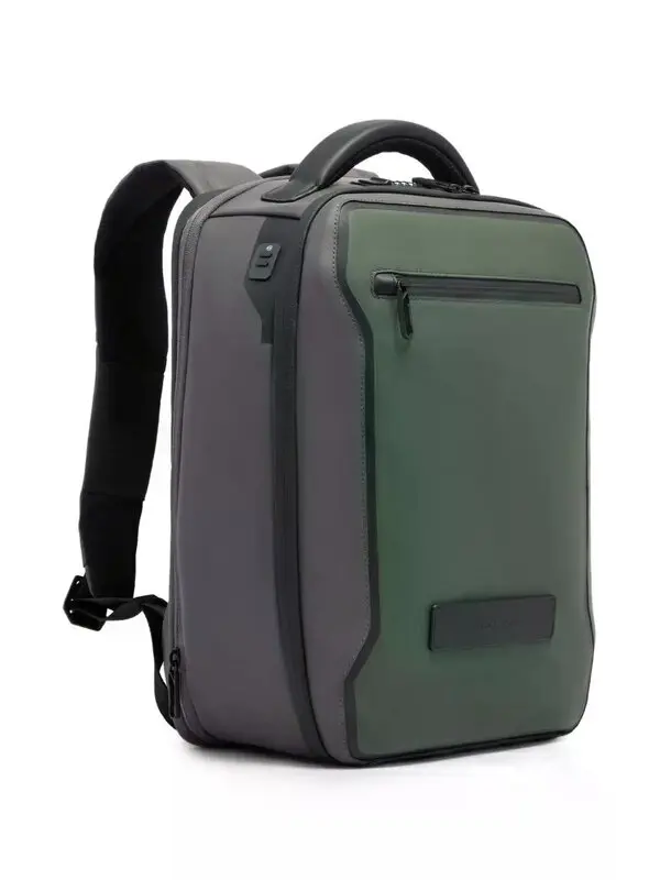 PIQUADRO Logo-patch Expandable Backpack