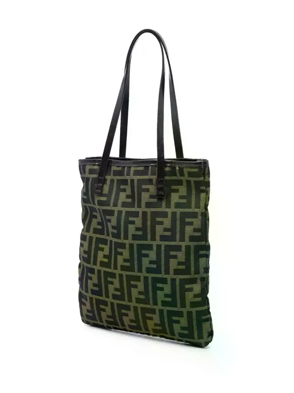 Fendi 2000-2010 Zucca Canvas Tote Bag