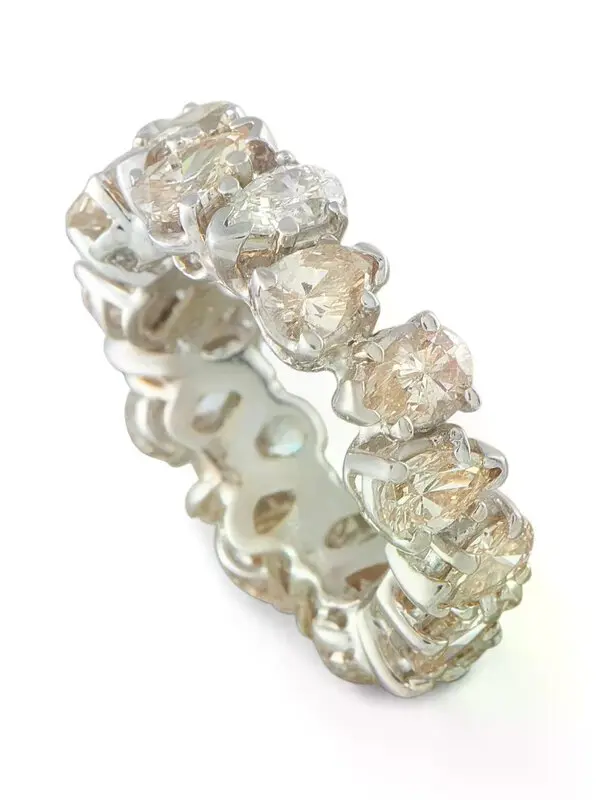 LB EXCLUSIVE Diamond Eternity Ring - Silver
