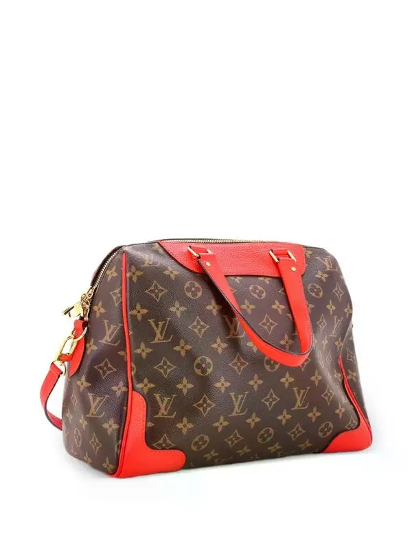 LOUIS VUITTON Retiro Nm Handbag Monogram Canvas And Leather Satchel - Brown