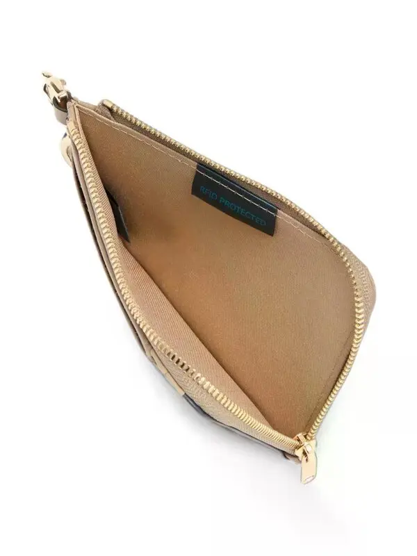 PIQUADRO Leather Keychain Card Holder