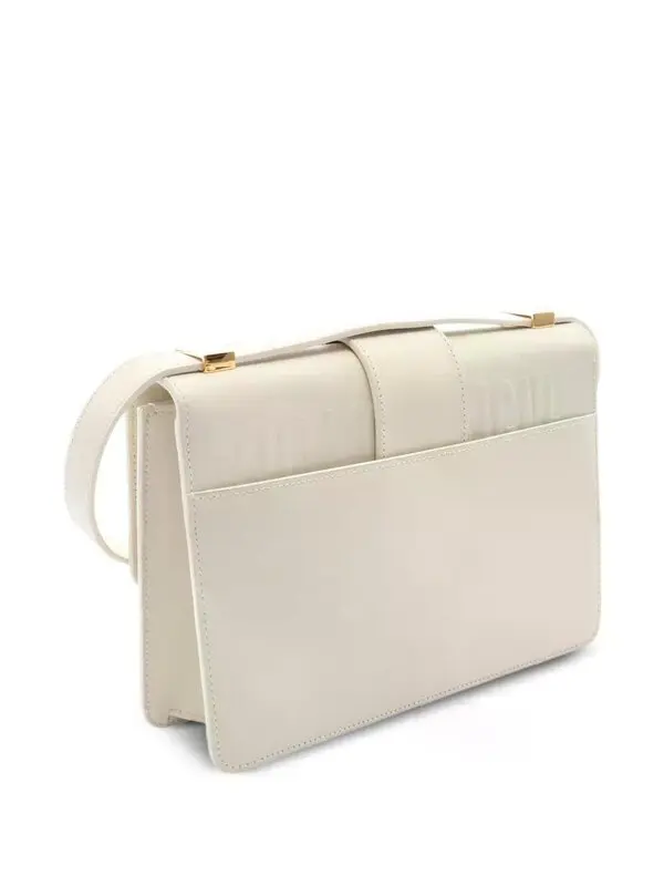 Dior 2010s 30 Montaigne Leather Shoulder Bag - Neutrals