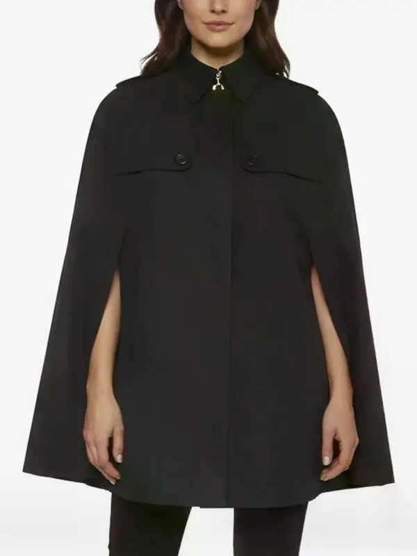 Burberry Button-front Collar Cape