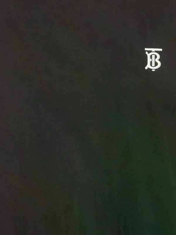 Burberry Logo Embroidered T-shirt