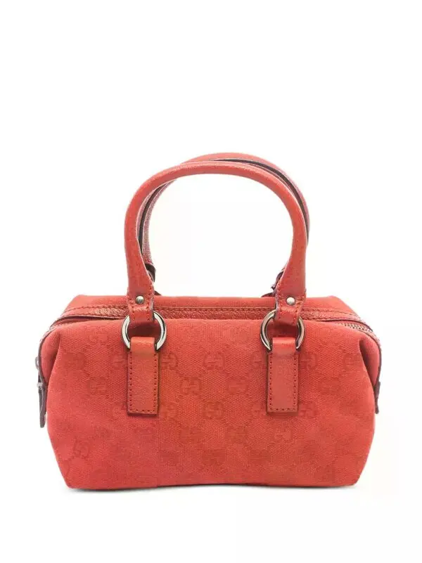 Gucci 2010s Gg Canvas Tote Bag - Red