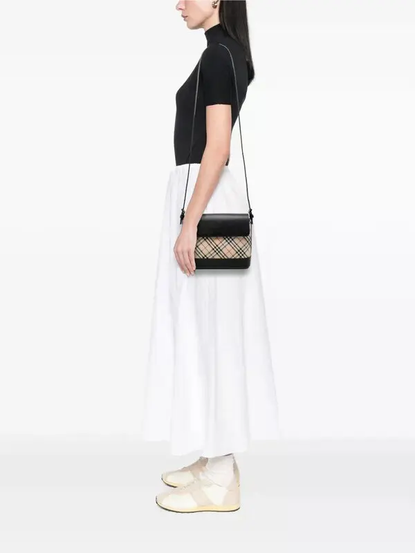 Burberry 2000-2017 Nova Check Canvas Crossbody Bag