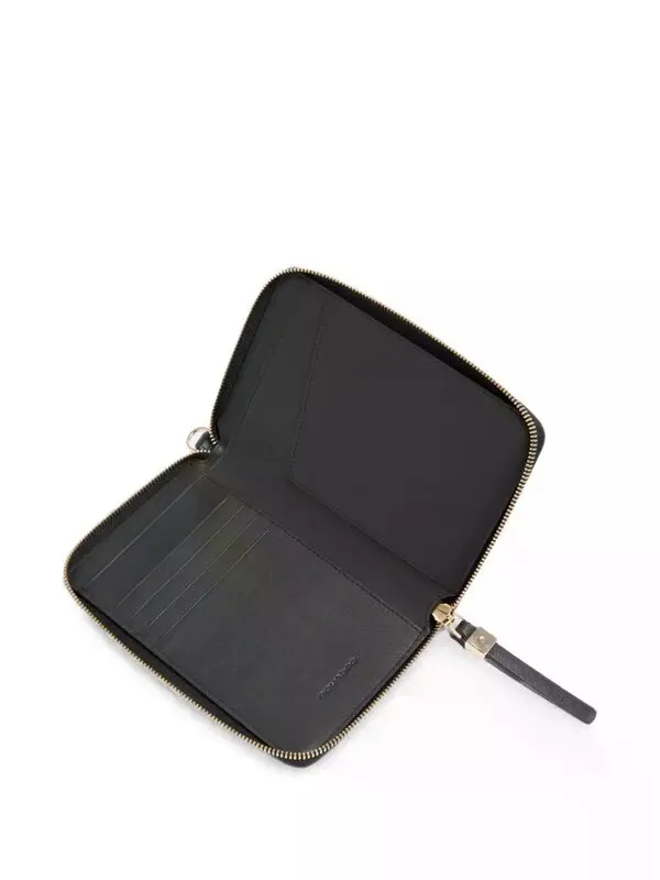PIQUADRO Logo-plaque Travel Passport Wallet
