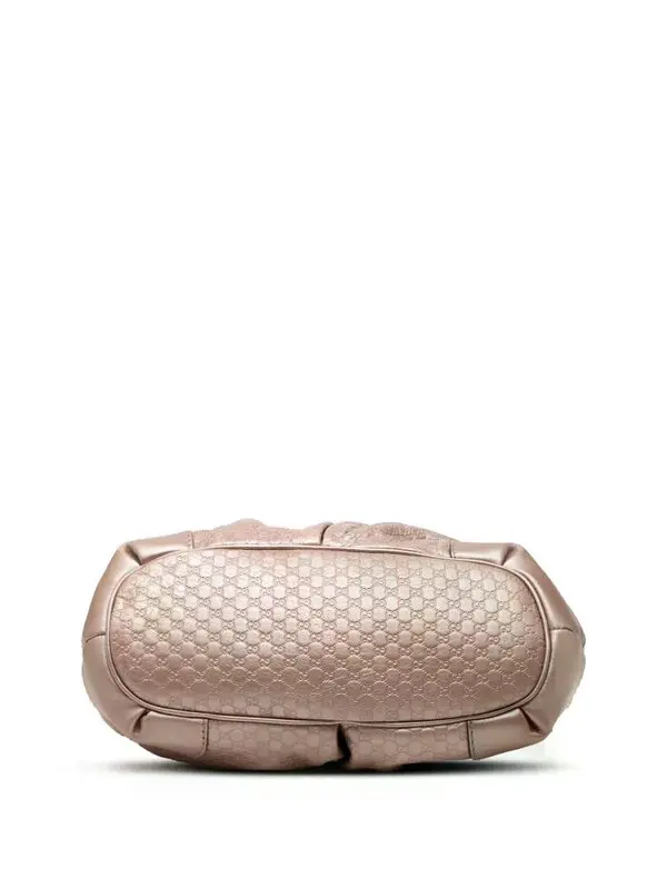 Gucci 2000-2015 Metallic Microguccissima Sukey Satchel