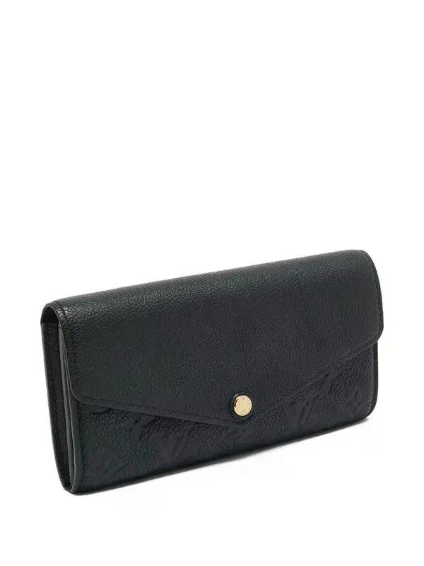 LOUIS VUITTON Sarah Monogram Empreinte Leather Wallet