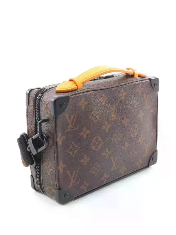 LOUIS VUITTON Monogram Macassar Soft Trunk Shoulder Bag