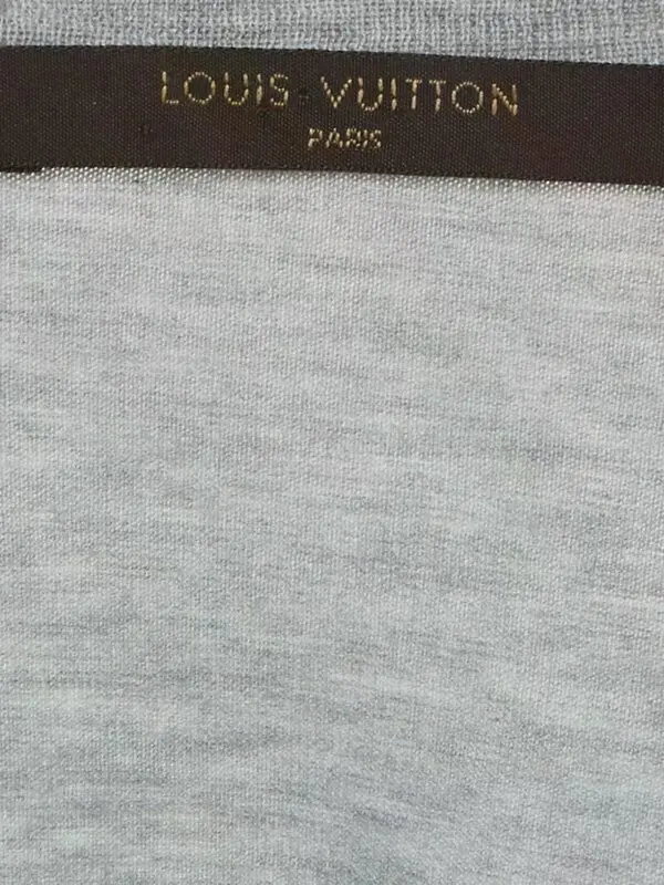 LOUIS VUITTON Logo-embroidered T-shirt