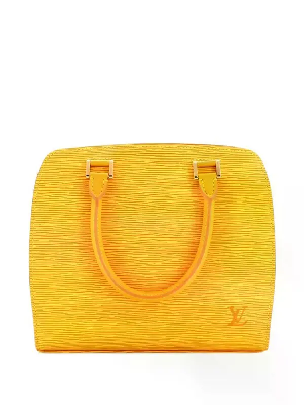 LOUIS VUITTON Pont Neuf Handbag Epi Leather Pm Satchel