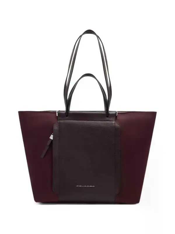PIQUADRO Logo-plaque Shoulder Bag
