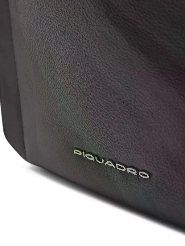 PIQUADRO Logo-plaque Shoulder Bag
