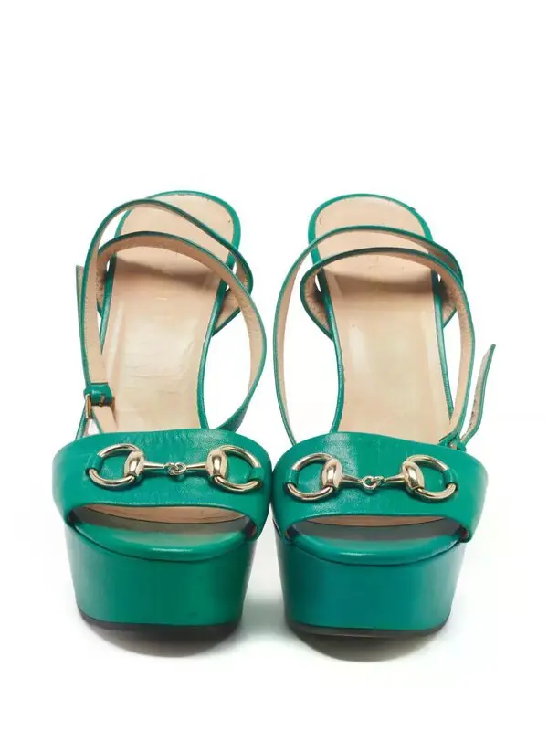 Gucci Horsebit Ankle-strap Sandals