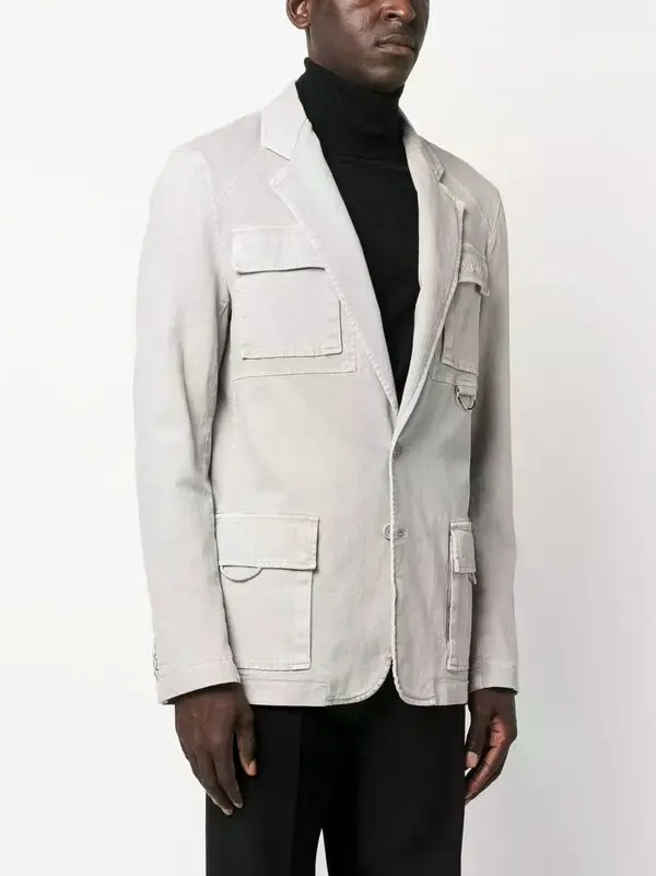 Moschino Military-style Cotton Safari Jacket