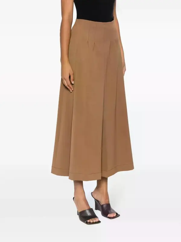 Alberta Ferretti Knitted Cropped Trousers