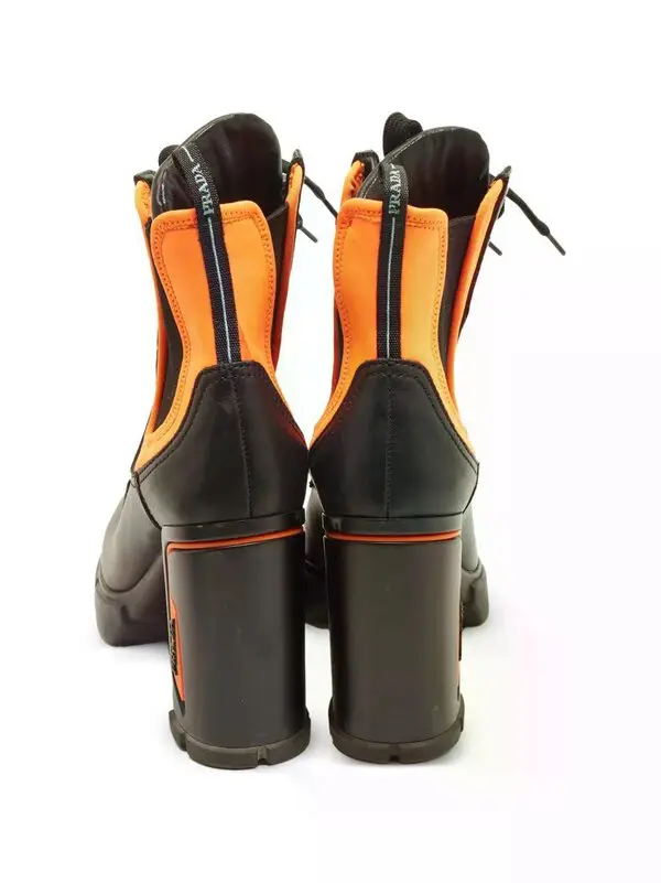 Prada Lace-up Ankle Boots