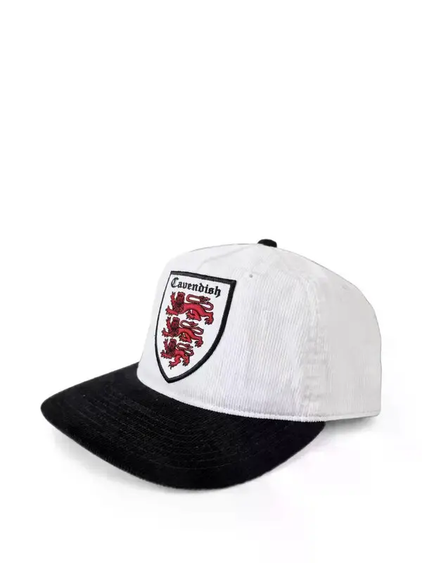 CAVENDISH Logo-patch Corduroy Baseball Cap