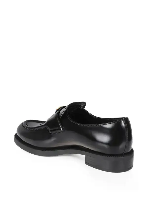 Prada Brushed Leather Loafers