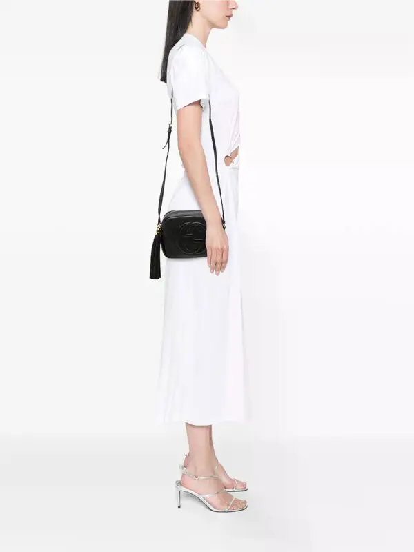 Gucci 2000-2015 Calfskin Soho Disco Crossbody Bag - Black