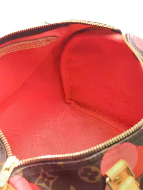 LOUIS VUITTON 2015 30 Monogram Ramage Speedy Travel Bag