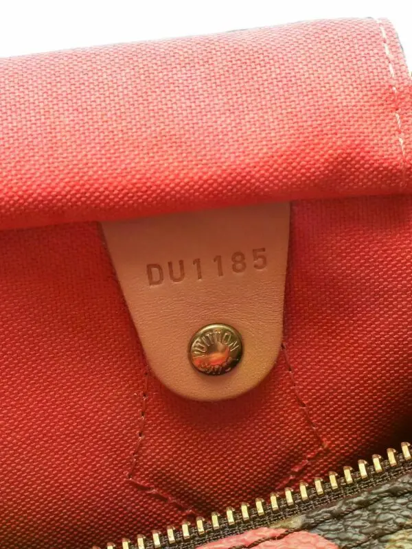 LOUIS VUITTON 2015 30 Monogram Ramage Speedy Travel Bag